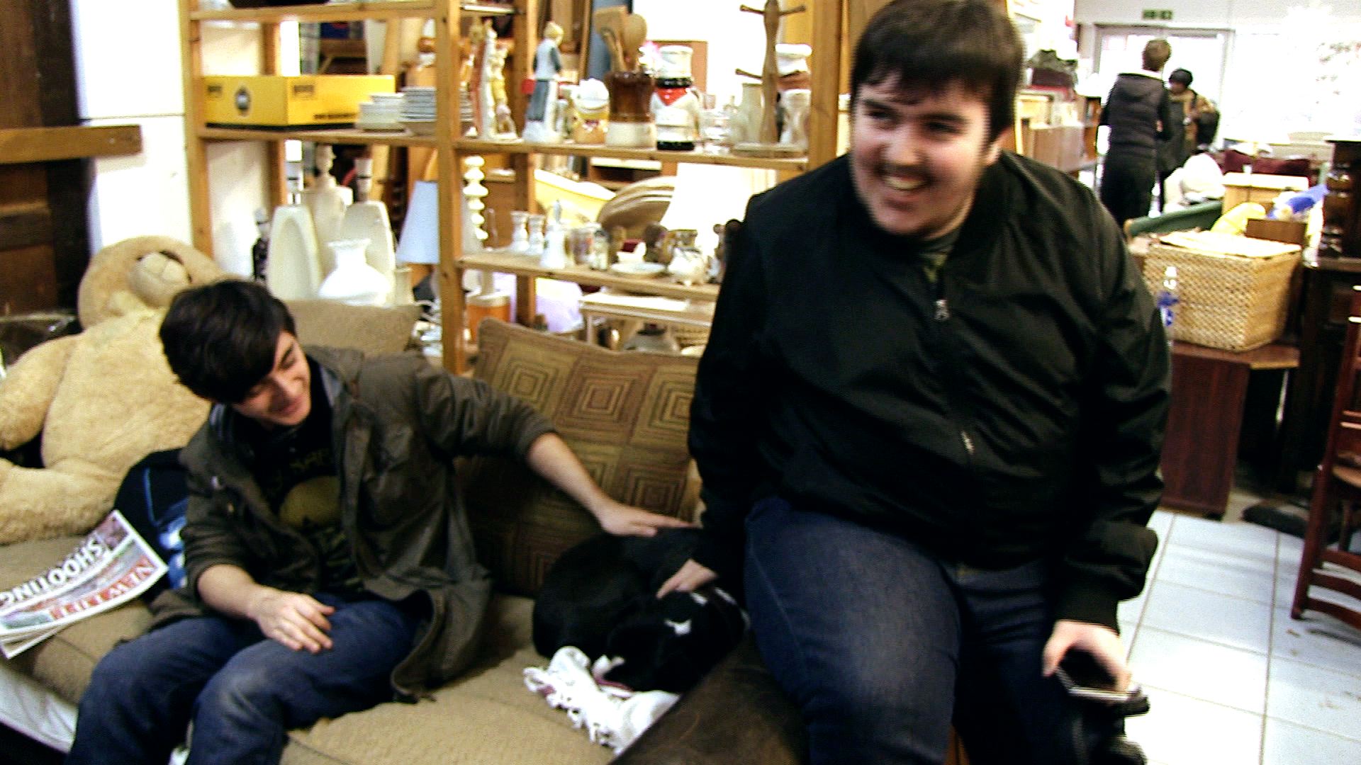 still daniel laughing - Georgina Burnett